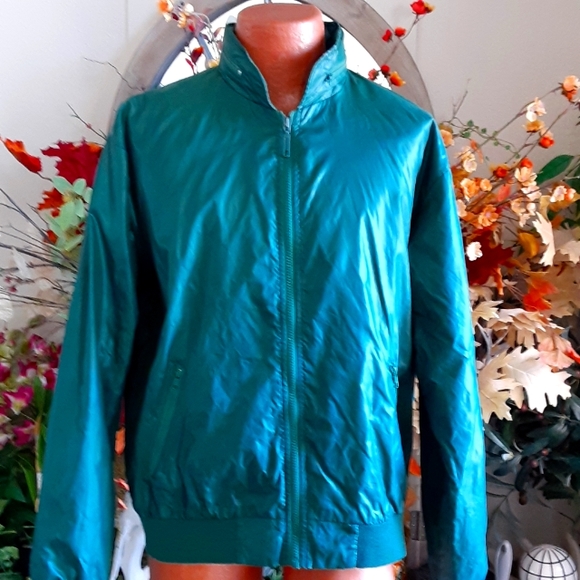 IZOD Club | Jackets & Coats | Izod Club Nylon Full Zip Hidden Hood ...
